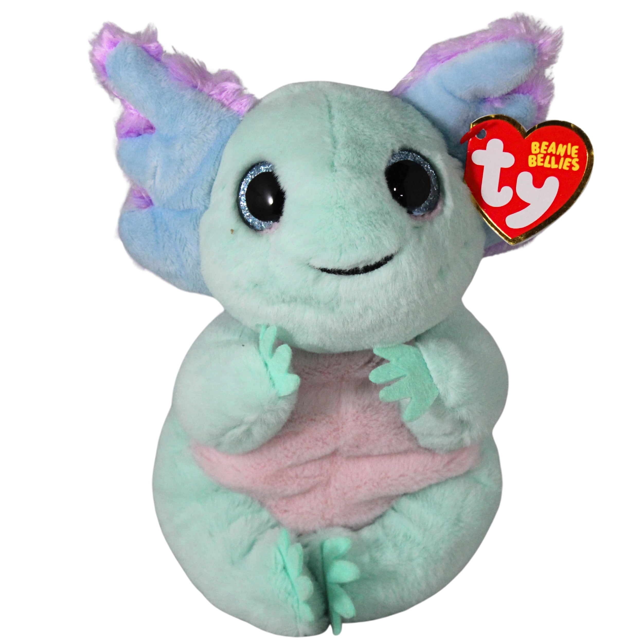 Ty Beanie Bellies Alex The Pastel Axolotl - 6" - Walmart.com