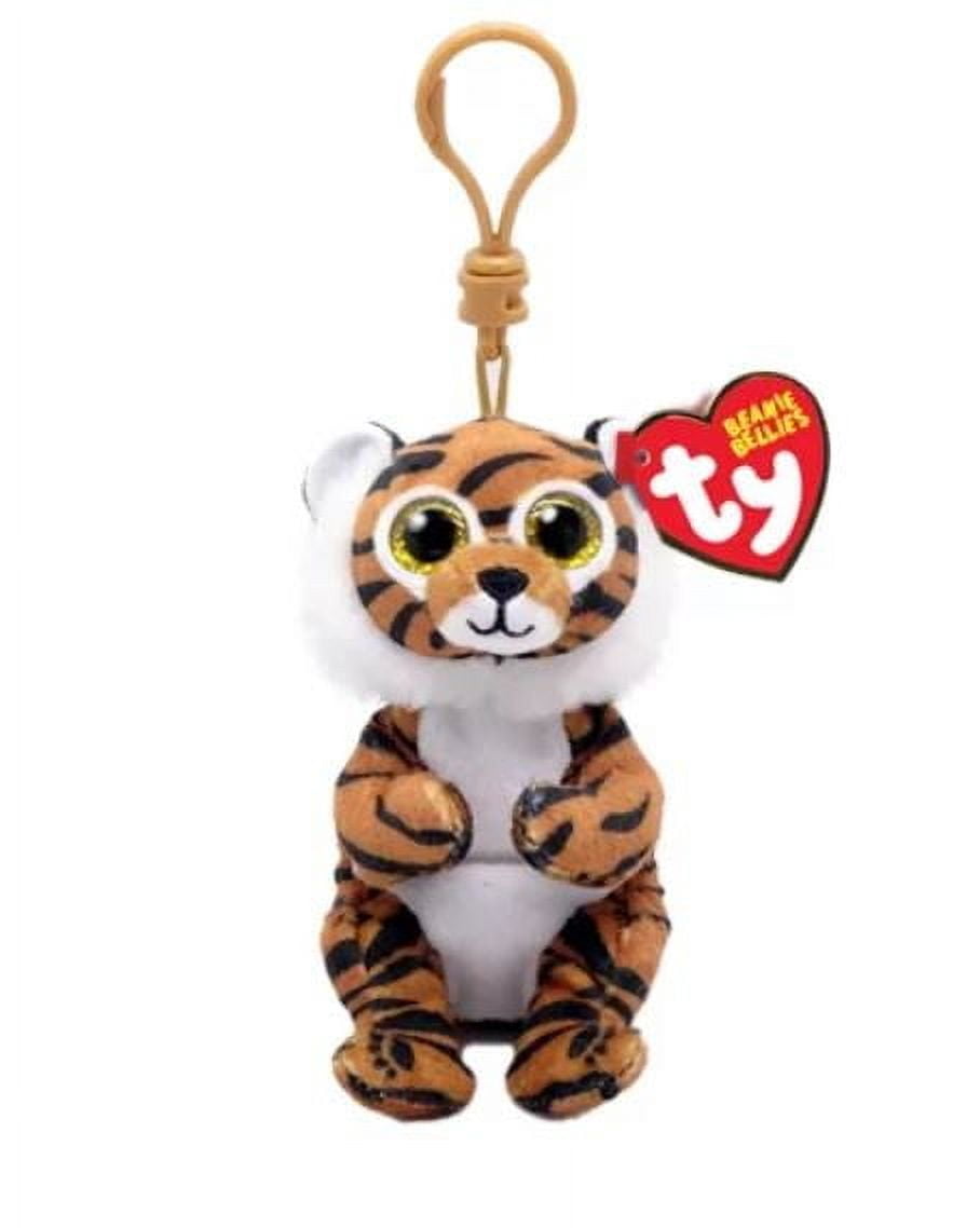 TY Beanie Baby Stuffed Animal - CLAWDIA the Tiger (Beanie Bellies, Key ...