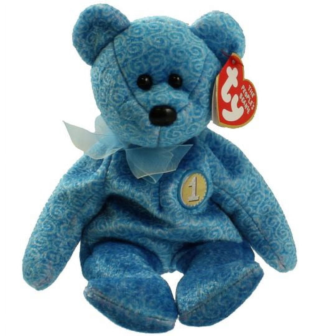 TY Beanie Baby - CLASSY the Bear (People's Beanie) (8.5" Plush) (BONUS ...