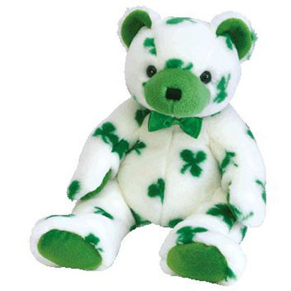 TY Beanie Baby - CLOVER the Irish Bear 7.5"Plush (No Ty Hang Tag ...