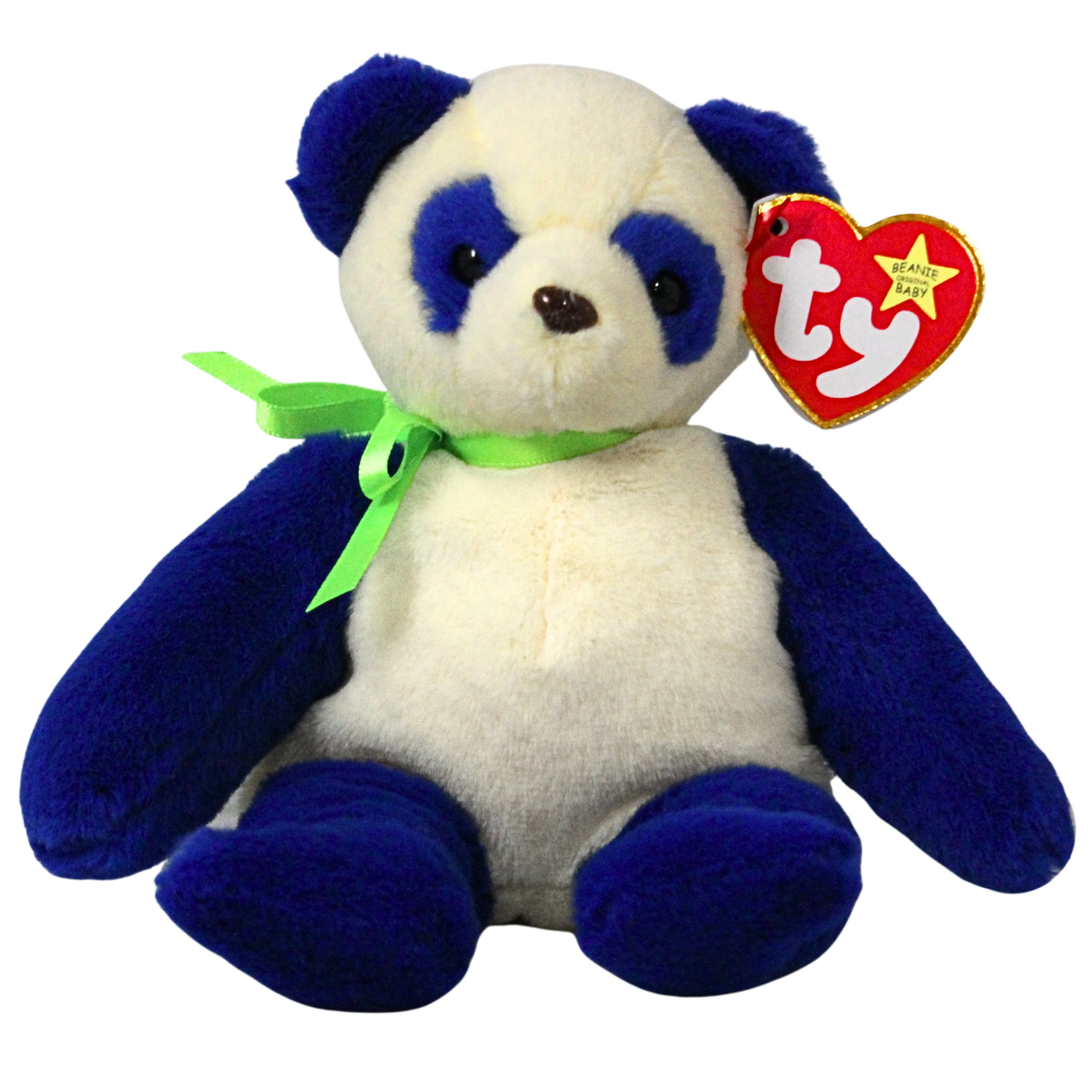 Ty Beanie Baby - Domino the Panda Bear – 30th Anniversary - Stuffed ...