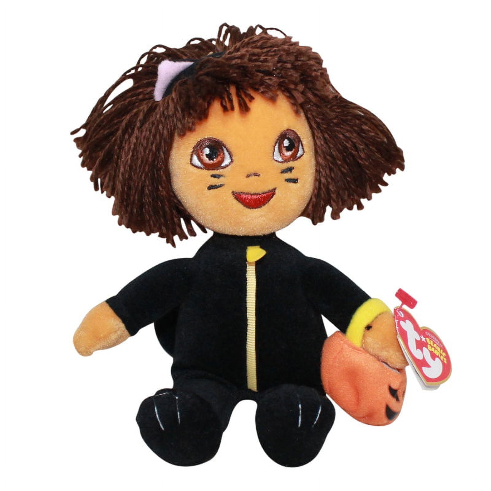 TY Beanie Baby - DORA the Explorer (Cat Costume) (7" Plush) (BONUS ONE ...