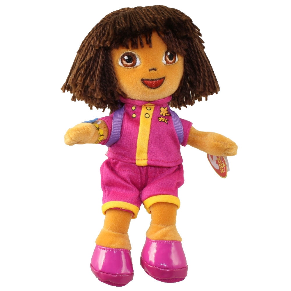 TY Beanie Baby - DORA the Explorer (China Version) (8 inch) - Walmart.com