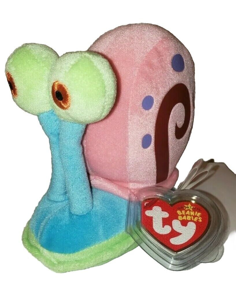TY Beanie Baby - GARY the SNAIL (SpongeBob Squarepants) (6" Plush ...