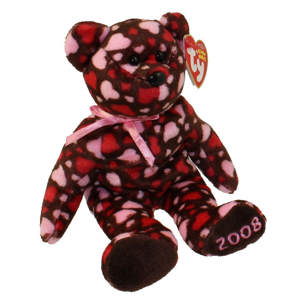 TY Beanie Baby - HEARTS A PLENTY the Bear (Hallmark Exclusive) (8.5 ...