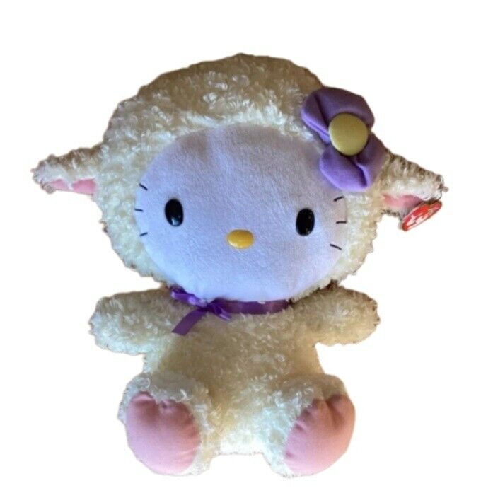 TY Beanie Baby - HELLO KITTY LAMB Easter Sheep (Lamb Suit) (6" Plush ...
