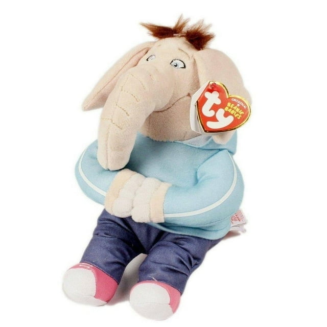 TY Beanie Baby - MEENA the Elephant Plush (Sing)(BONUS 1 RANDOM TY ...