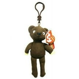 TY Beanie Baby - MR. BEAN'S TEDDY BEAR (Plastic Key Clip 4.5" Plush ...