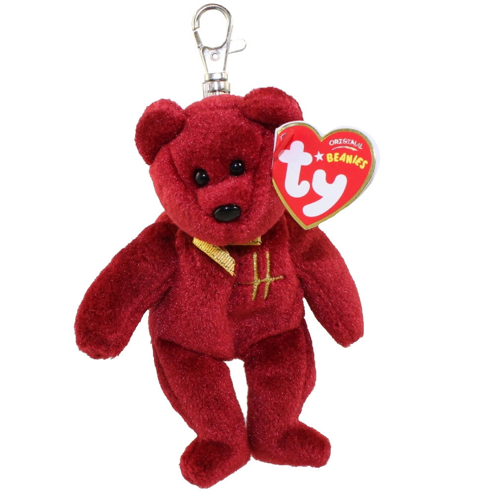 TY Beanie Baby - OMNIBUS the Bear ( Metal Key Clip - Harrods UK ...