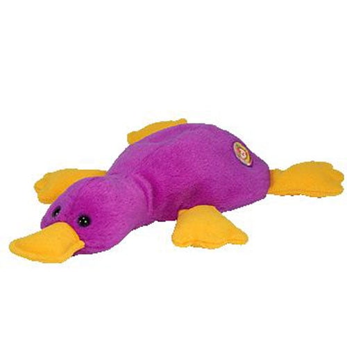 TY Beanie Baby - PATTI the Platypus (Deep Purple) (BBOC Exclusive) Rare ...