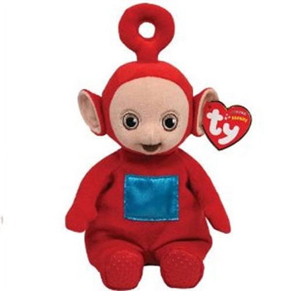 TY Beanie Baby - PO the Red Teletubby (UK Exclusive) (8.5 inch ...