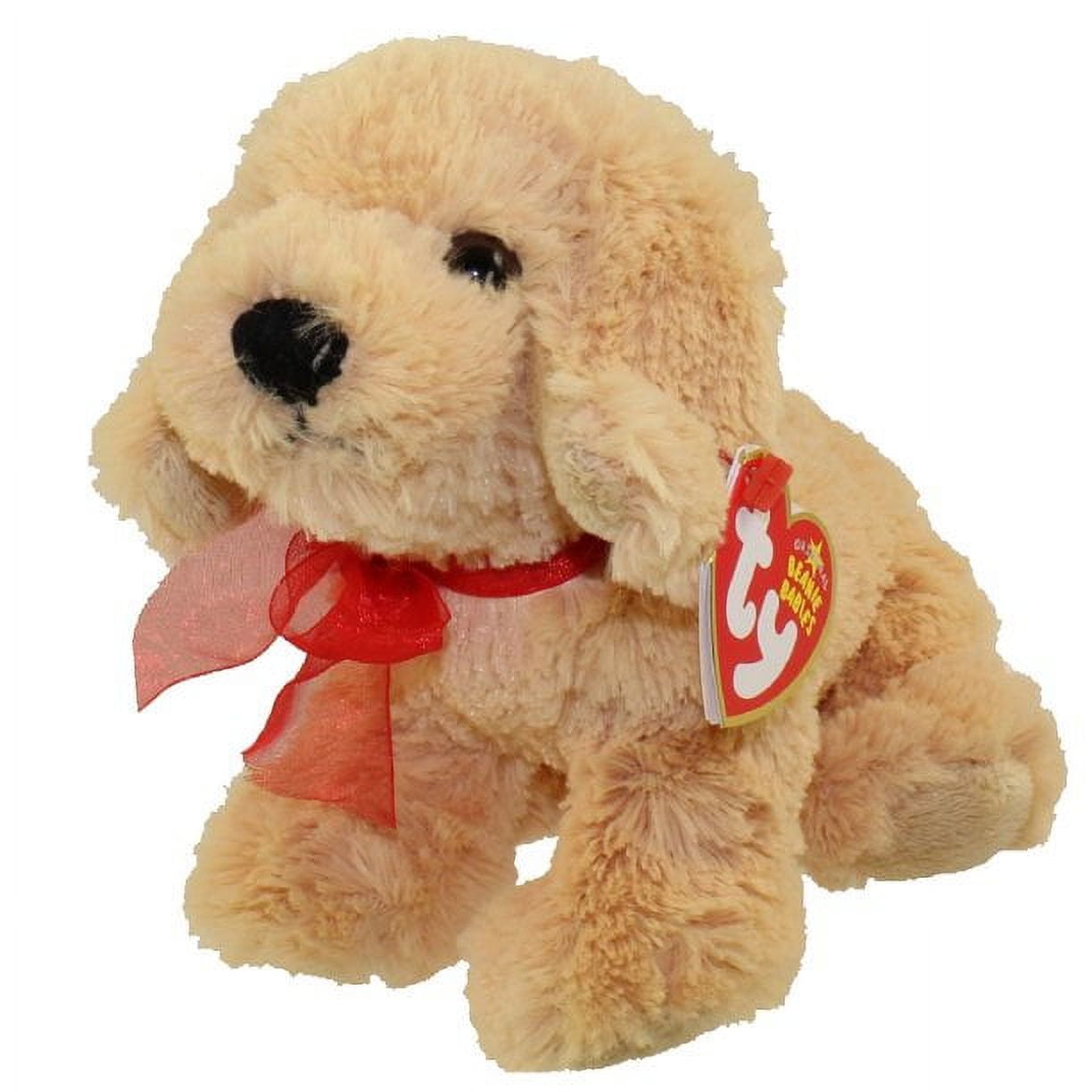 TY Beanie Baby - PUDDING the Gold Dog (7 inch) Plash - Walmart.com