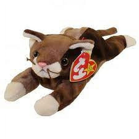 TY Beanie Baby Plush Toy - Pounce The Stuffed Cat Animal - Walmart.com