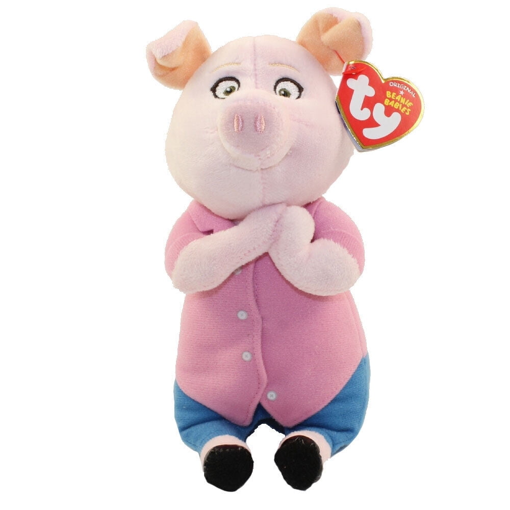 TY Beanie Baby - ROSITA the Pig (Sing 8" Plush) (BONUS ONE FUN CHOPS ...