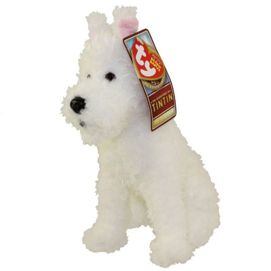 TY Beanie Baby - SNOWY the Dog (The Adventures of TinTin) (8.5" Plush ...