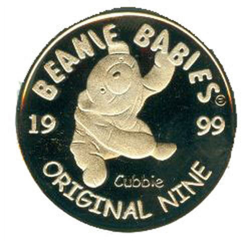 TY Beanie Baby Silver Coin - CUBBIE the Bear - Walmart.com