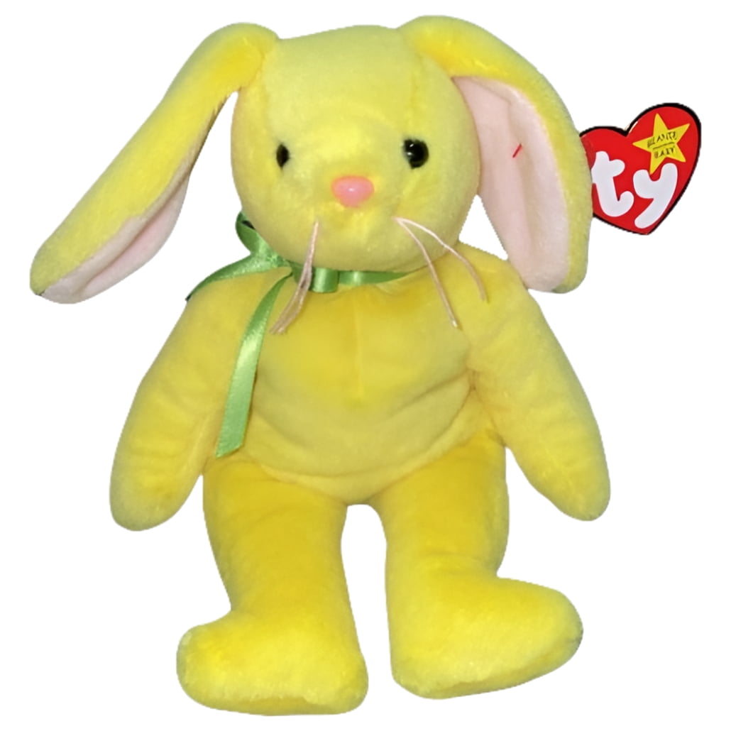 Ty Beanie Baby - Willow the Yellow Bunny – 30th Anniversary - Stuffed ...