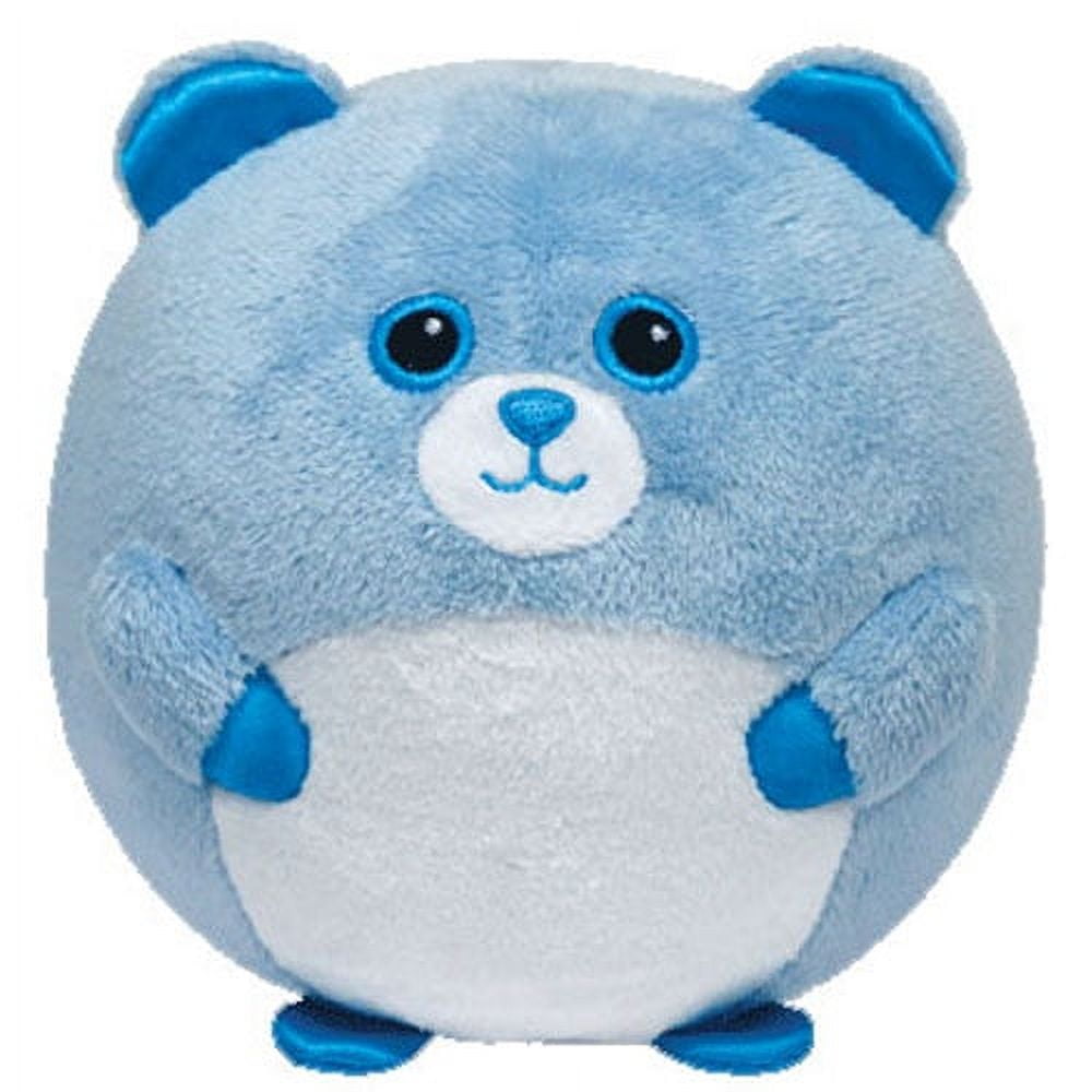 TY Beanie Ballz - BLUEY the Blue Bear w/ Rattle (Regular Size - 5 inch ...