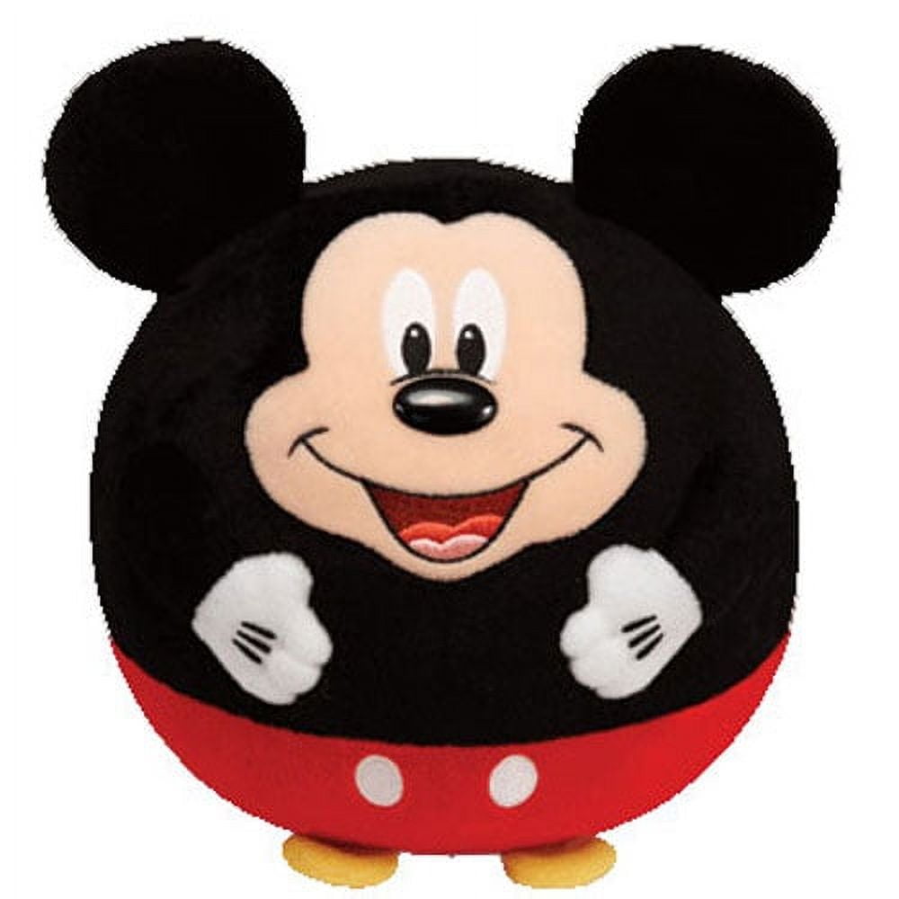 Ty Beanie Ballz 5'' Plush Disney MICKEY MOUSE Ball - Walmart.com