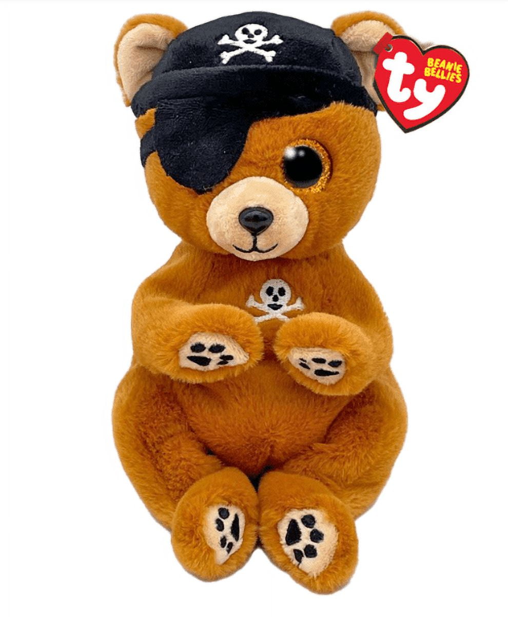 TY Beanie Bellies - SCULLY the 2023 Halloween Pirate Bear (6" Plush ...