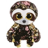 TY Beanie Boo Dangler Sloth 6" Sequin Plush - Walmart.com
