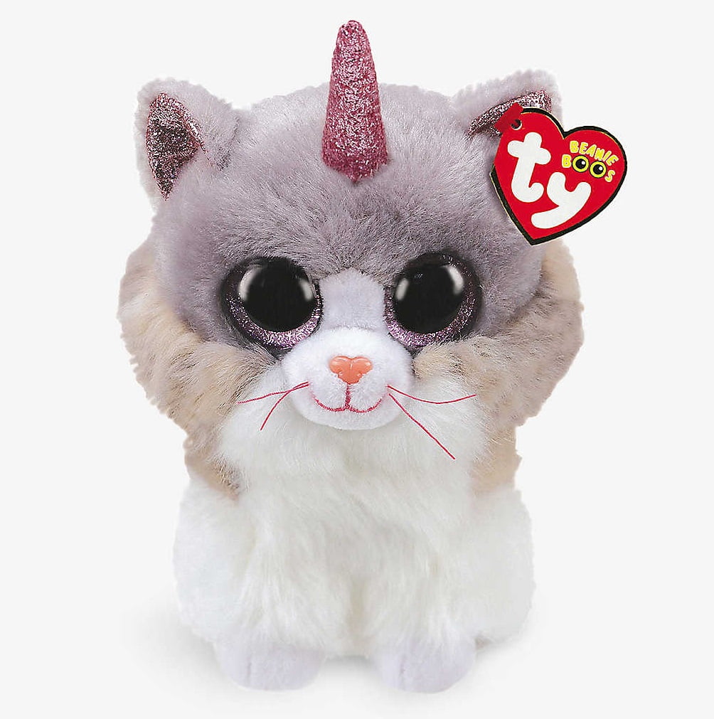 TY Beanie Boos - ASHER the Unicorn Cat (Medium Buddy Size - 9 Inch ...