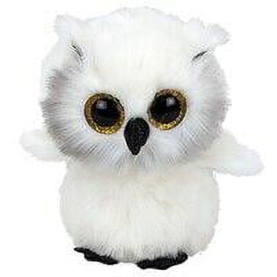 TY Beanie Boos - Austin the White Owl 6" Plush (NO TY HANG TAG ...