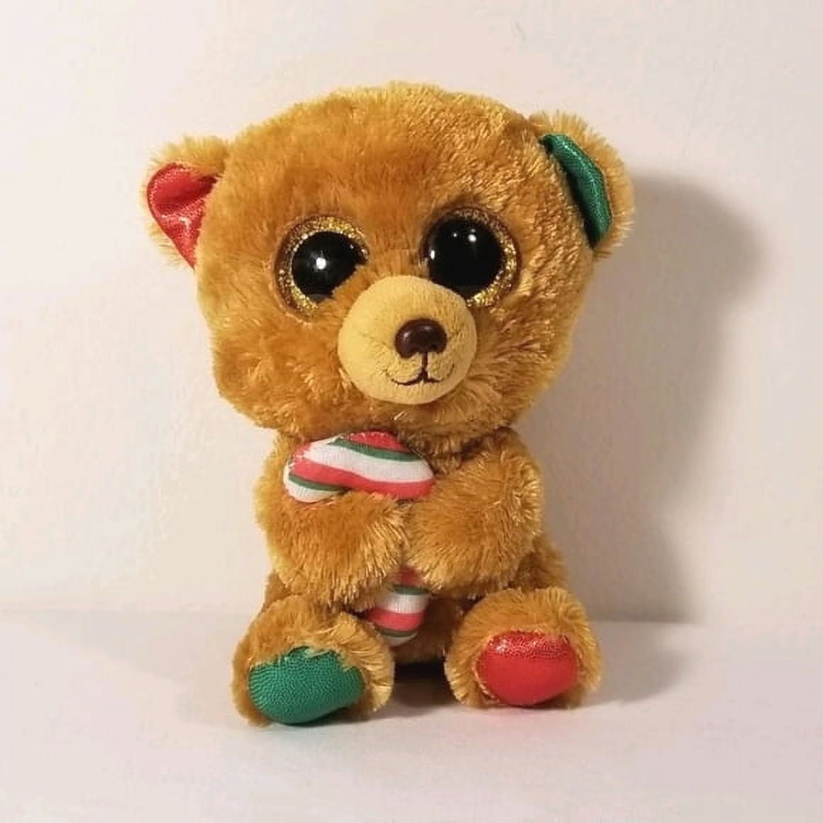 TY Beanie Boos - BELLA the Bear (Glitter Eyes) (NO TY HANG TAG) 6 ...