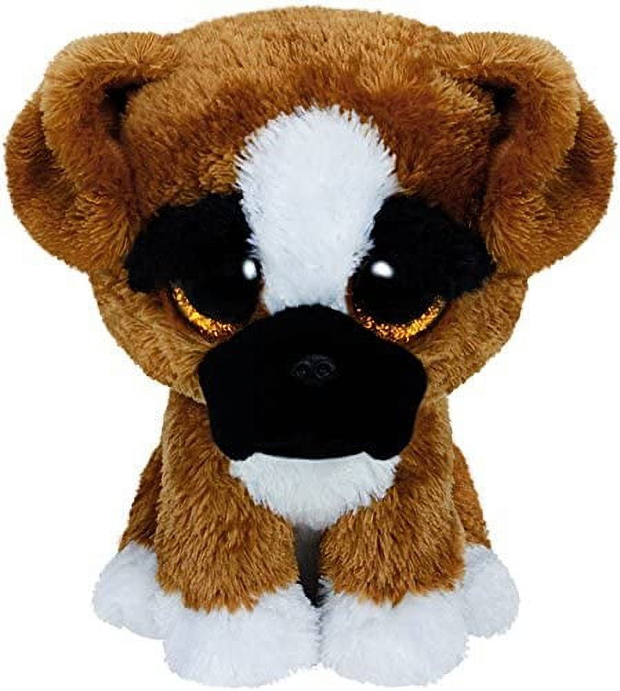 TY Beanie Boos - BRUTUS the Boxer Dog (Glittery Eyes) (Medium Size 9 ...