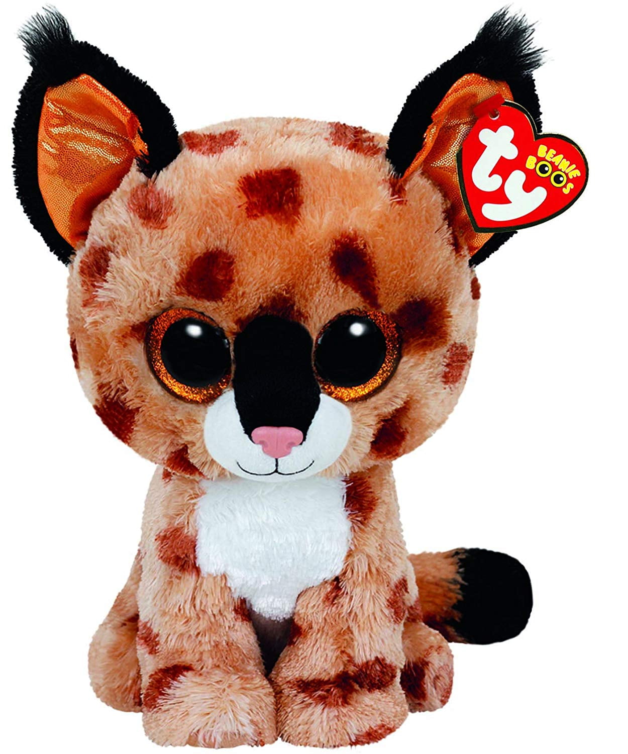TY Beanie Boos - Buckwheat The Brown Linx (Glitter Eyes) Small 6" Plush ...