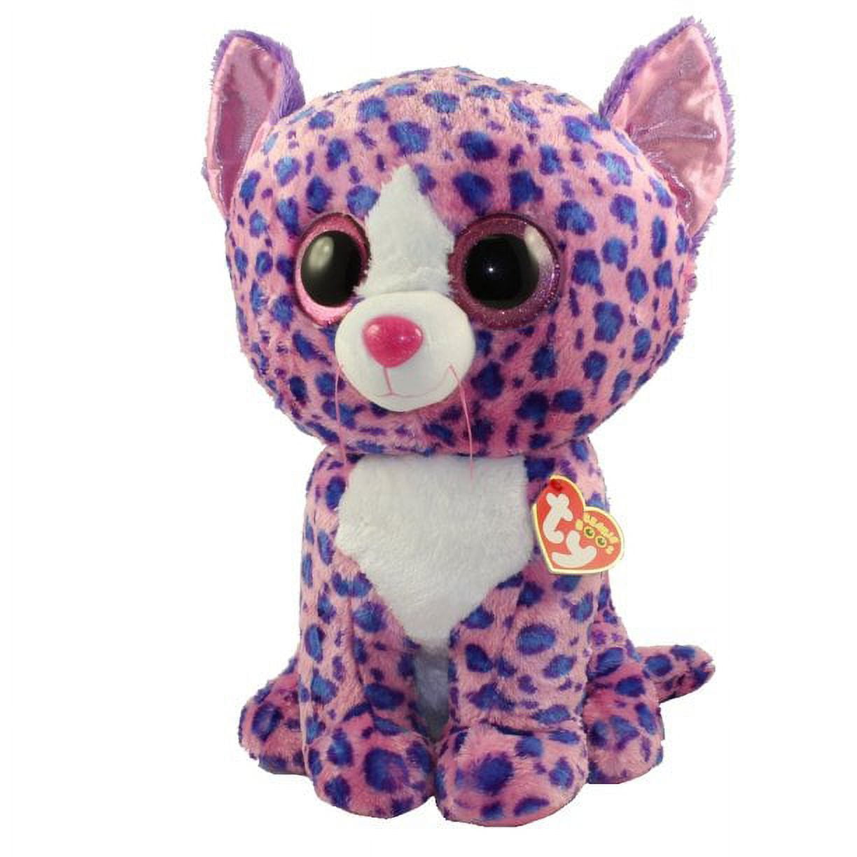 TY Beanie Boos Buddy - REAGAN the Leopard (Glitter Eyes) 9" Medium ...