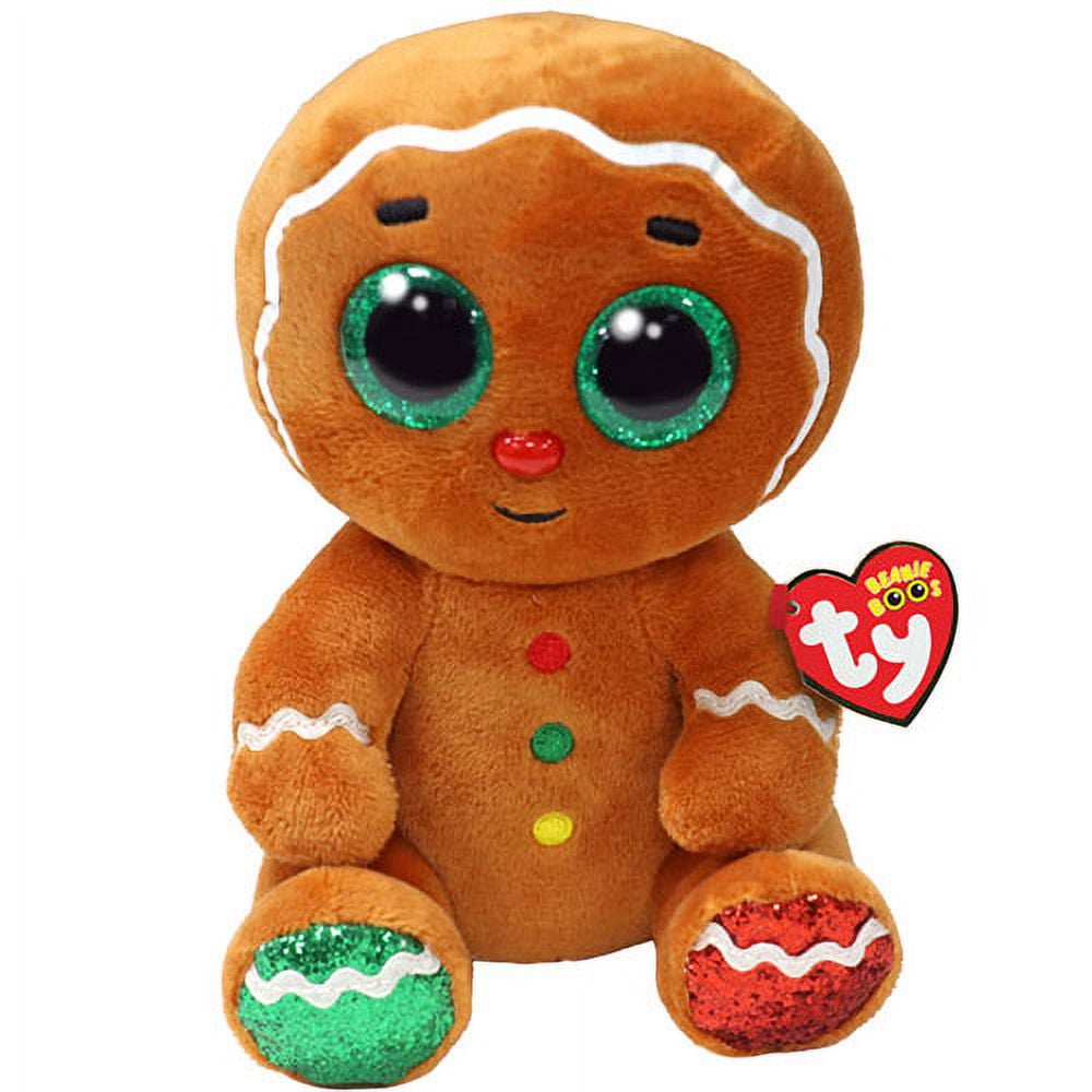 TY Beanie Boos - CRUMBLE the Gingerbread Man (Glitter Eyes)(Regular ...