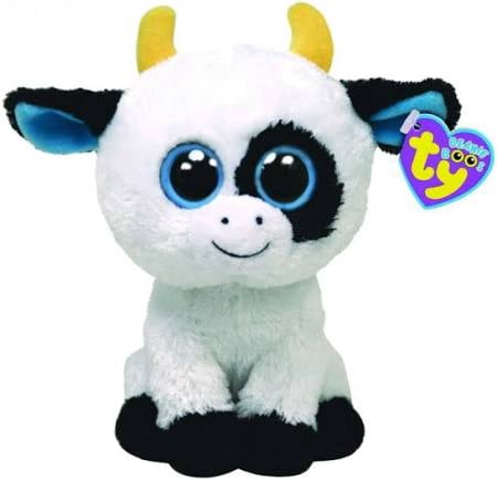 TY Beanie Boos - DAISY the Cow (Solid Eye Color) Medium Size 9" Plush ...