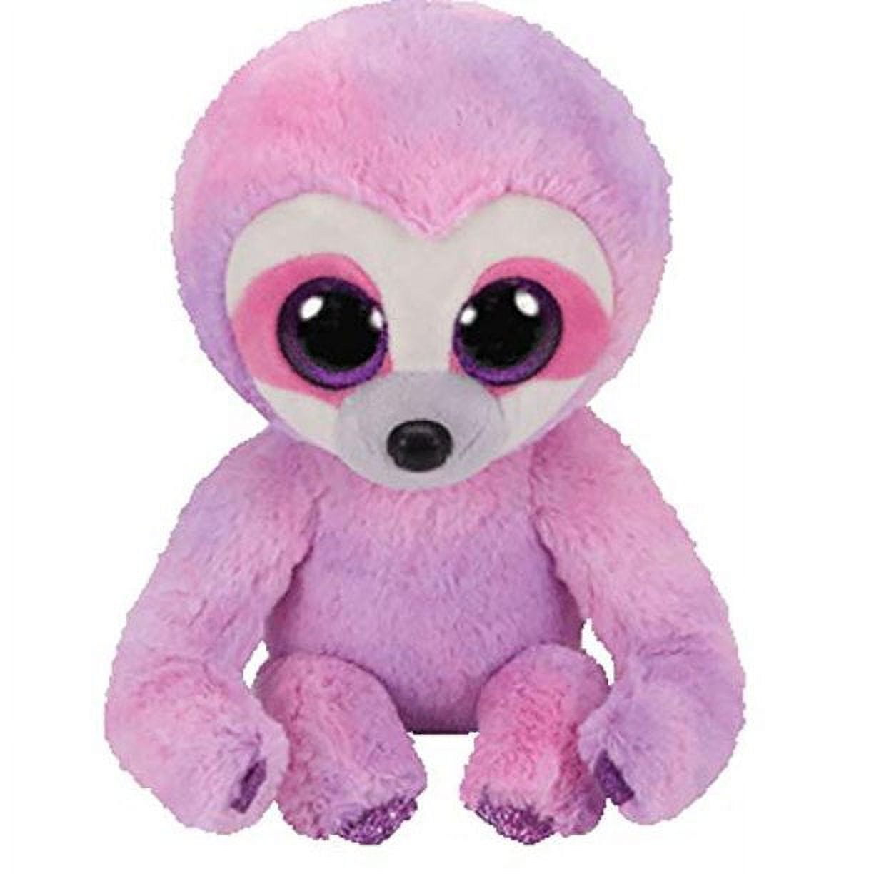TY Beanie Boos - DREAMY the Purple Sloth (Glitter Eyes) (Medium Size ...