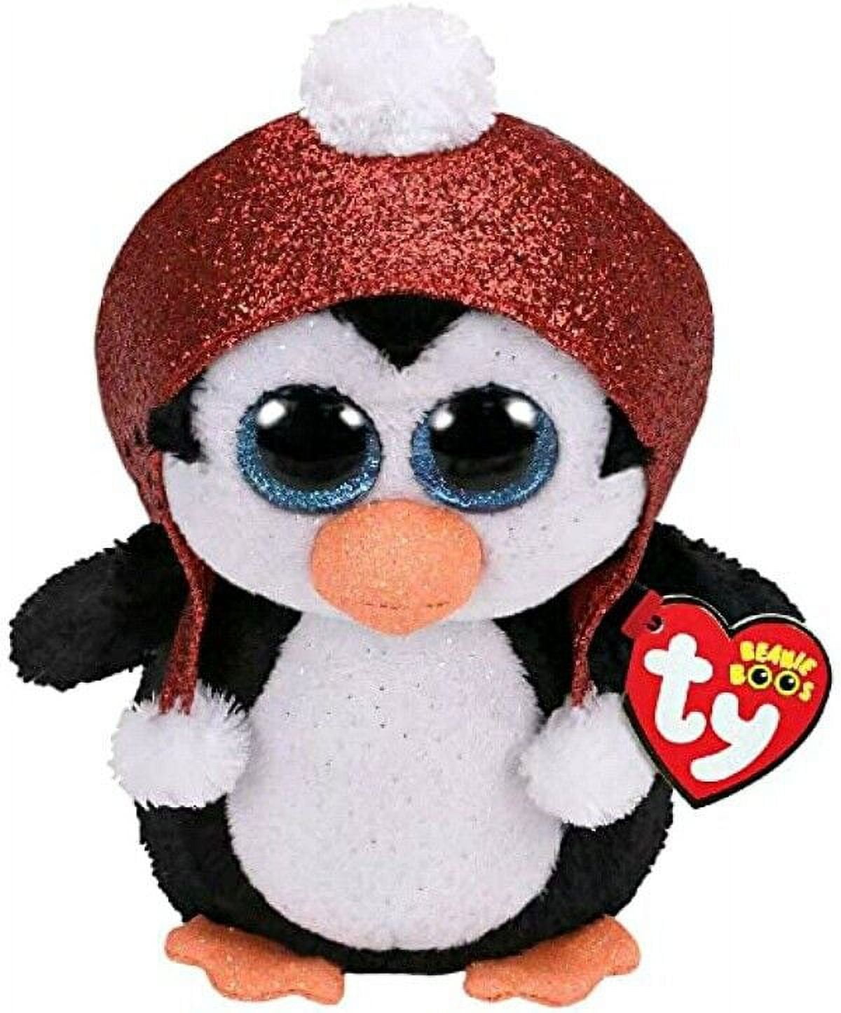 TY Beanie Boos - Gale the Christmas Penguin (Glitter Eyes) Small 6 ...