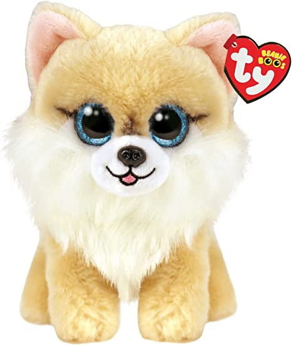 TY Beanie Boos - HONEYCOMB the Dog with Glitter Eyes, Regular Size 6 ...