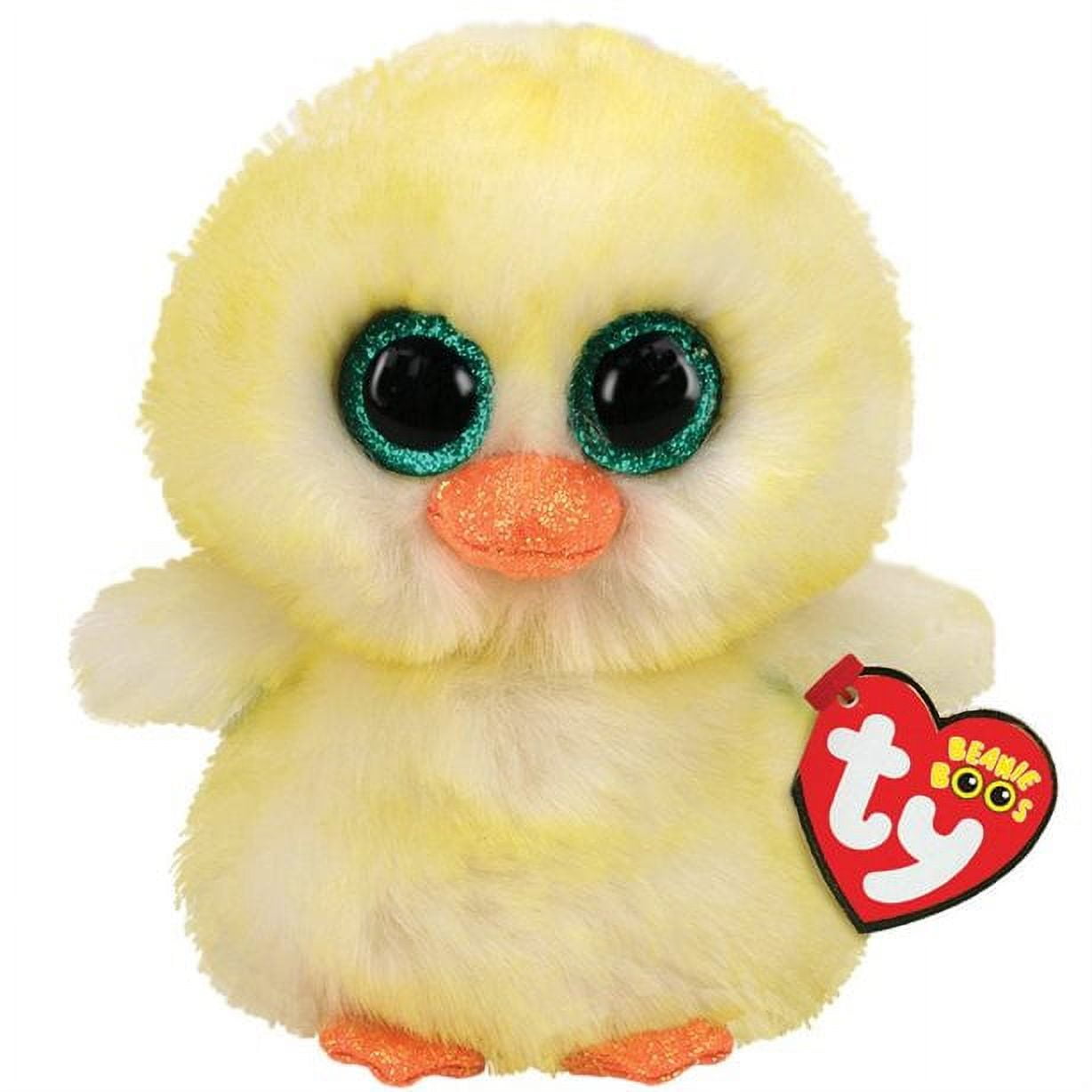 TY Beanie Boos - LEMON DROP the Yellow Chick (Glitter Eyes)(Regular ...