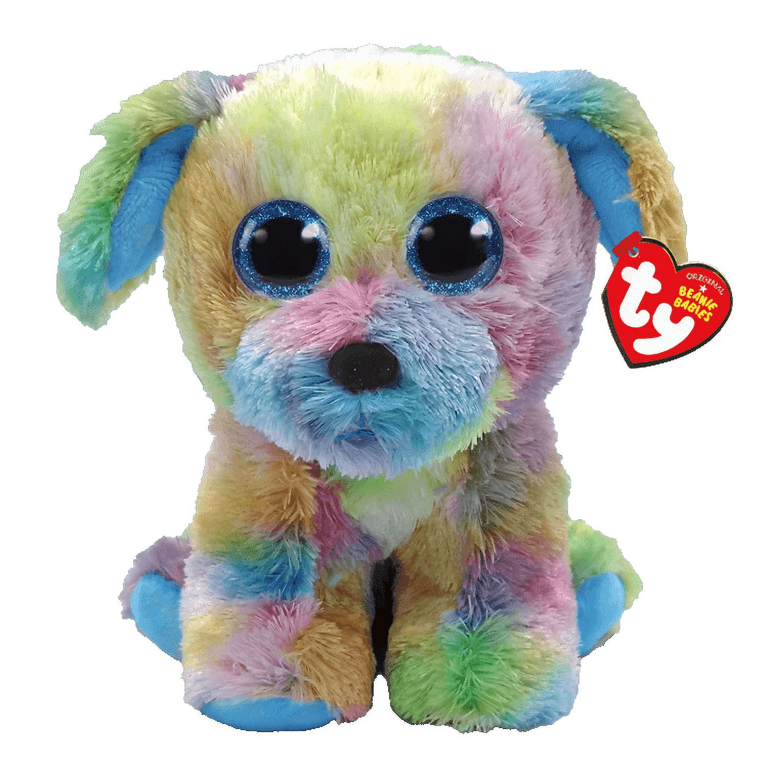 TY Beanie Boos MAX The Dog Autism Awareness Day Glitter Eyes 6" Plush ...