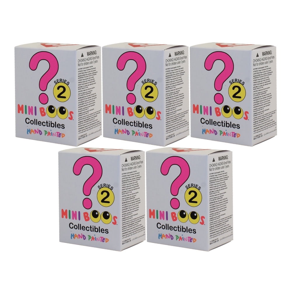 TY Beanie Boos - Mini Boo Figures Series 2 - BLIND BOXES (5 Pack Lot)(2 ...