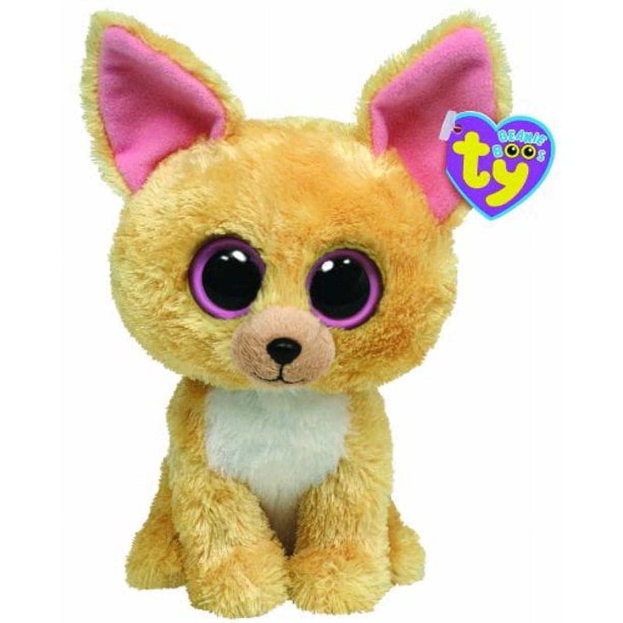 TY Beanie Boos - NACHO the Chihuahua Dog (Solid Eyes Color) (BONUS 1 ...