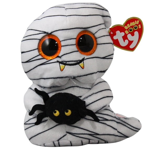 Ty Beanie Boos - Ooooky the Ghost – Glitter Eyes - Stuffed Animal ...