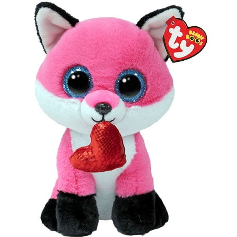TY Beanie Boos - PARFAIT the Valentine's Fox (Glitter Eyes)(Regular ...