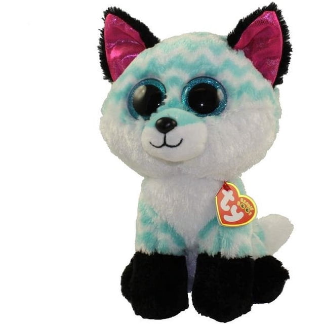TY Beanie Boos - PIPER the Blue Fox (Medium Size - 9") ( Exclusive ...