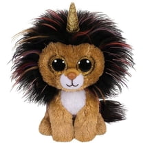 TY Beanie Boos - RUSTY the Raccoon (Glitter Eyes) (Regular Size - 6 ...