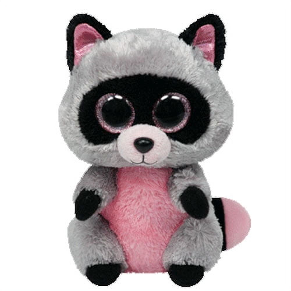 TY Beanie Boos - ROCCO the Raccoon (Glitter Eyes) (Regular Size - 6 ...