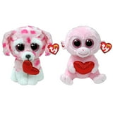 TY Beanie Boos-Valentine's 2024 Rory & Gigi Set, Plush Toys (6 inch ...