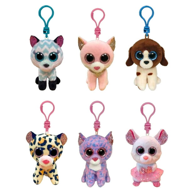 TY Beanie Boos - SET of 6 Spring 2021 Releases (Key Clips)(Atlas ...