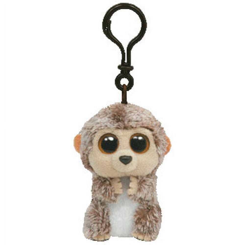 TY Beanie Boos - SPIKE the Hedgehog (Solid Eye Color) (Plastic Key Clip ...