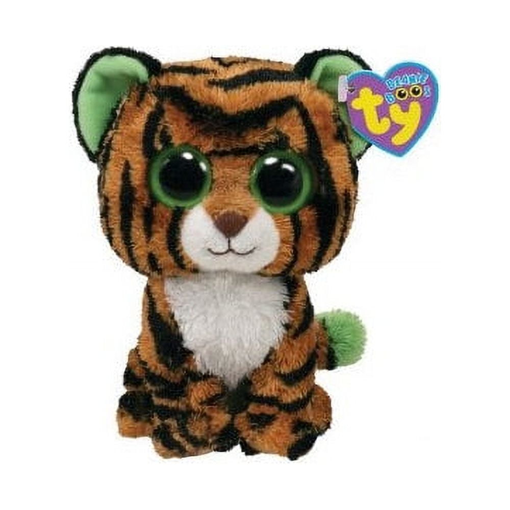 TY Beanie Boos - STRIPES the Tiger (Glitter Eyes) (Regular Size - 6 ...