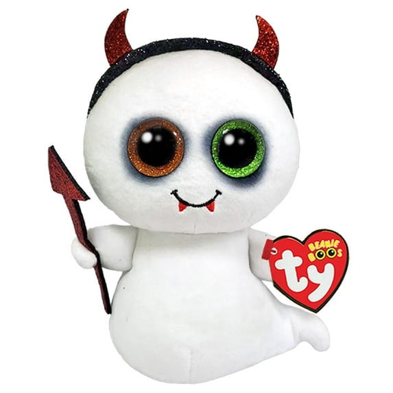TY Beanie Boos - TRICKY the Halloween Ghost w/ Devil Horns (Regular ...